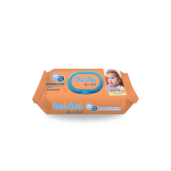 Oui Oui Soft and Fresh Wipes - Sensafresh – Mediane